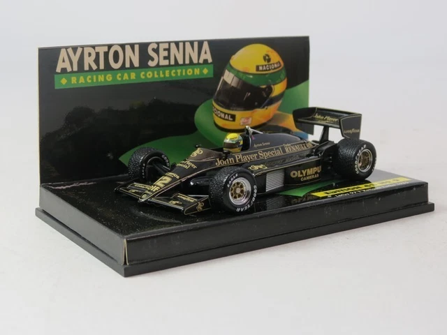 MINICHAMPS LOTUS RENAULT 97T JPS #12 Ayrton Senna 1985 1/43 ASC#9 EUR ...