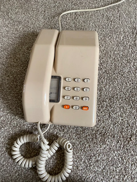VINTAGE BT VISCOUNT Push Button Telephone- Classic Retro Design ...
