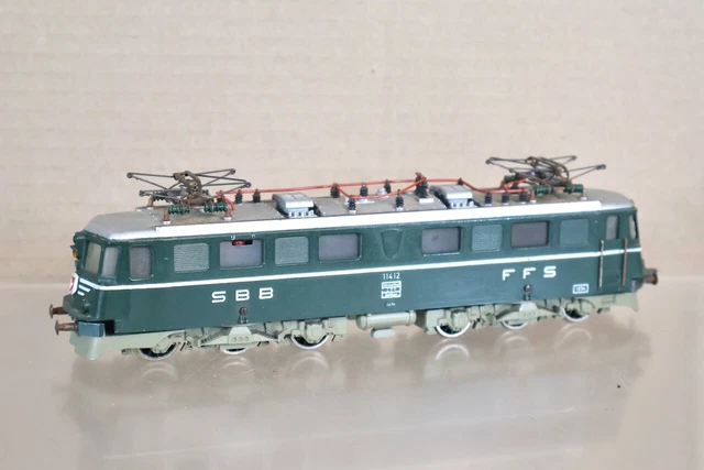 FLEISCHMANN 1334 RÉPARATION SBB Cff Classe AE 6/6 Electric Locomotive ...
