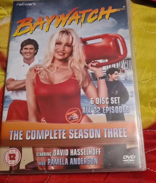 BAYWATCH SEASON 3 / Series Three - Pamela Anderson UK REGION 2 - 6 DISC ... BAYWATCH SEASON 3 / Series Three - Pamela Anderson UK REGION 2 - 6 DISC ...