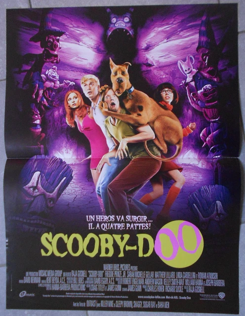 AFFICHE SCOOBY-DOO RAJA Gosnell SARAH MICHELLE GELLAR Matthew Lillard ...