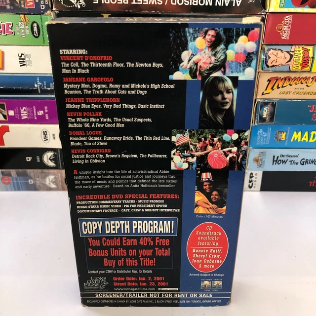 STEAL THIS MOVIE (2000) VHS Screener $12.09 - PicClick CA