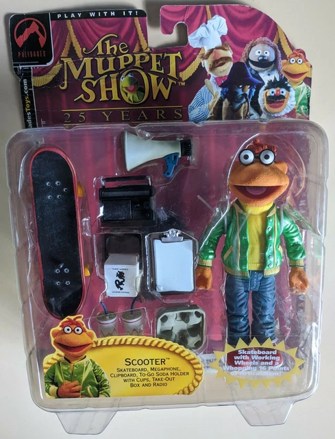 MUPPETS PALISADES SCOOTER Action Figure Series 3 MUPPET SHOW with ...