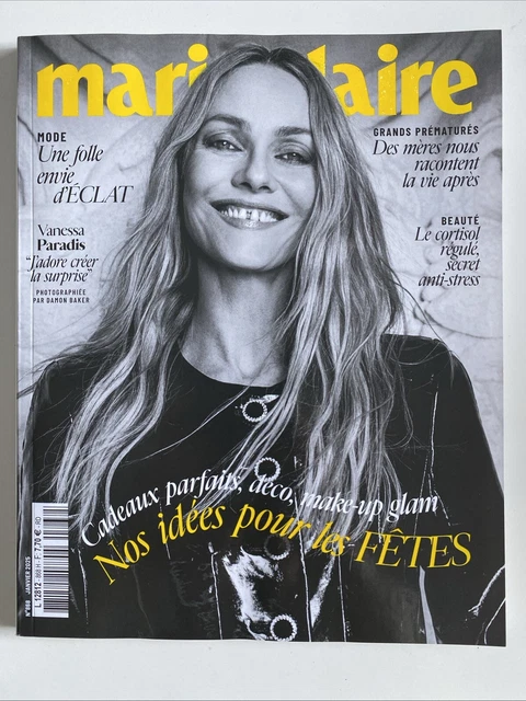 VANESSA PARADIS- magazine Marie Claire 2025 EUR 15,00 - PicClick FR