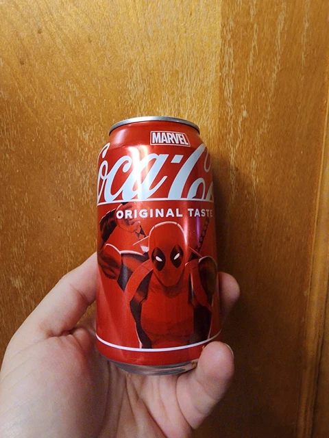 NEW LIMITED EDITION MARVEL DEADPOOL COCA COLA ORIGINAL 12 FLOZ (355mL ...