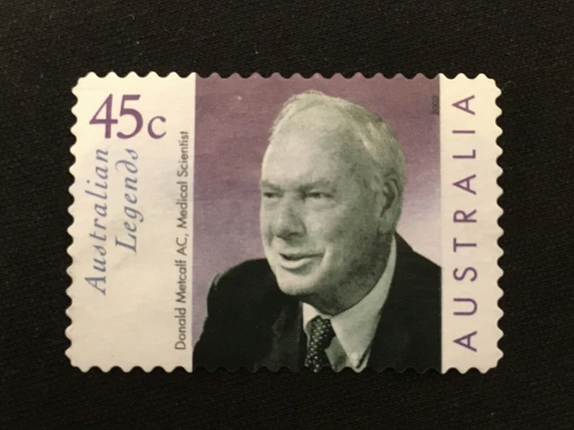 2002 AUSTRALIA AUSTRALIAN Legends Medical Scientists 45C Donald Metcalf ...