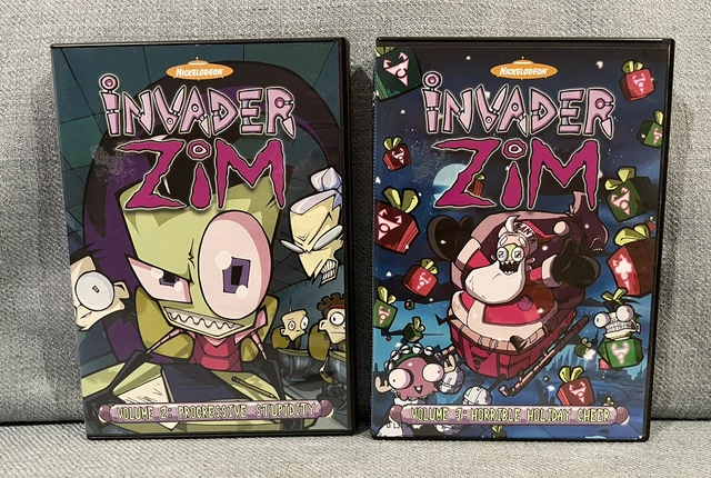 INVADER ZIM - Volumes 2 & 3 DVD Region 1 Nickelodeon Cartoon Series $20.50 - PicClick AU