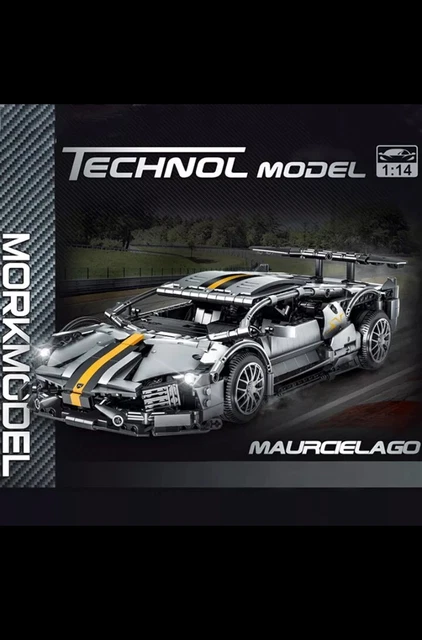TECHNOL MODEL SUPERCAR Model RC Building Blocks Bricks 1337pcs £59.99 ...
