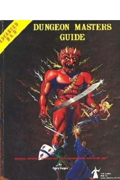 1979 ADVANCED DUNGEONS & Dragons DUNGEON MASTERS GUIDE Revised 6th ...