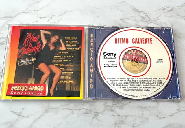 CD ORIGINAL RYTHME chaud 1997 disques Sony Jerry Rivera, groupe niche ...