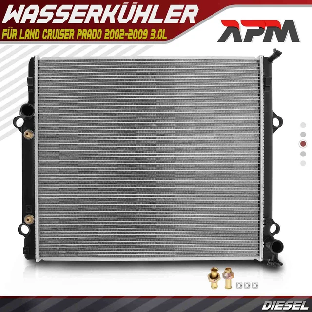 REFROIDISSEUR DU MOTEUR D'Eau pour Land Cruiser Prado 2002-2009 3.0L ...
