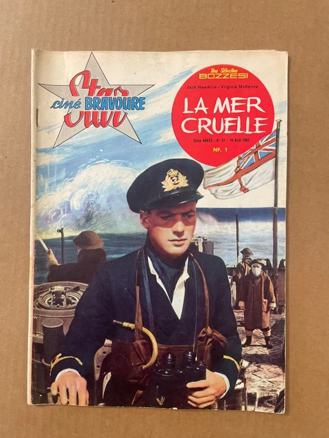 JACK HAWKINS : Star Ciné Bravoure numéro 37 (1962) - BE EUR 19,99 ...