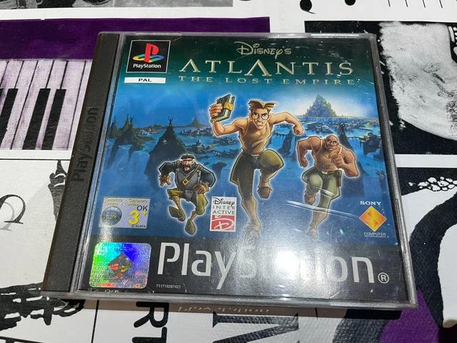 DISNEY’S ATLANTIS THE Lost Empire - Playstation PS1 Game £9.70 ...