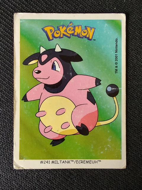 CARTE POKÉMON - #241 Miltank / Ecremeuh - Dunkin Boomer - Etat moyen ...