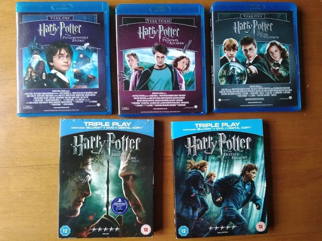 HARRY POTTER YEARS 1-7 Complete Collection Blu-ray, 8 Movies $10.16 - PicClick