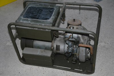 OLD GERMAN ARMY Generator Power Generator 24V with Fichtel & Sachs ...