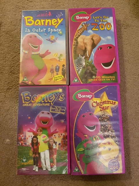 BARNEY VHS VIDEO bundle x4 £25.00 - PicClick UK