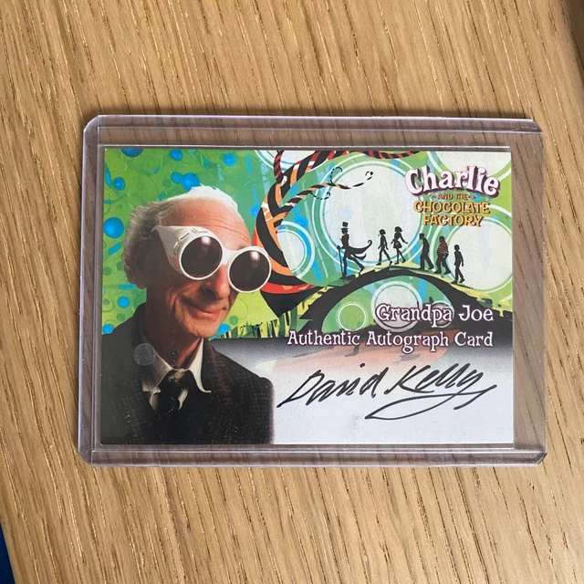 CHARLIE AND THE Chocolate Factory David Kelly Autograph Card EUR 280,00 ...