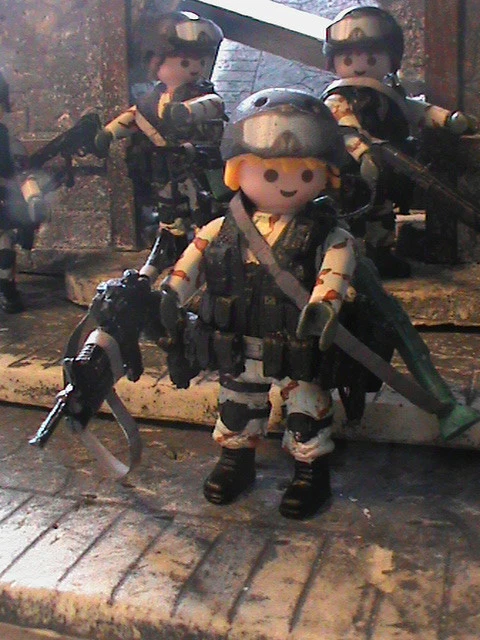 PLAYMOBIL CUSTOM US Delta Force (Mogadiscio) (Somalie-1993) Ref-0258 ...