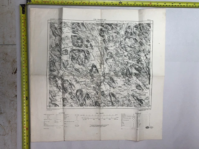 ORIGINAL WW2 BRITISH Army / RAF Map - Sweden EUR 14,20 - PicClick IT