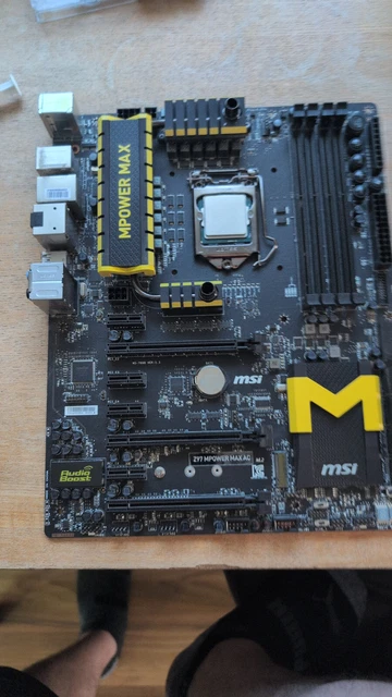 MSI Z97 MPOWER MAX AC motherboard Z97 LGA1150 + cpu Intel i7 4790K £78. ...
