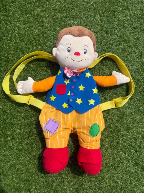 MR TUMBLE PLUSH Backpack Something Special Bag BBC 2004 CBeebies £19.99 ...