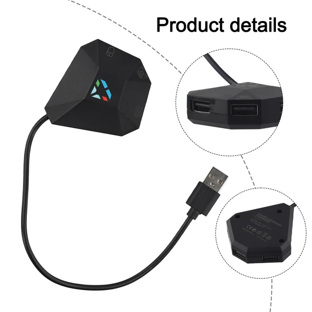 FOR PS4 FOR Xbox For NS Switch Keyboard Mouse Converter Custom Mapping ...