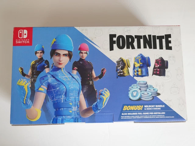 NINTENDO SWITCH [ Fortnite Wildcat Bundle Limited Edition ] NEW SEALED ...
