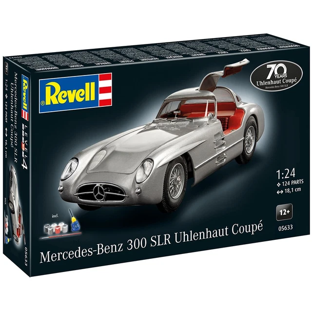 REVELL 1/24 MERCEDES-BENZ 300 SLR Model Kit 70th Anniversary Gift Set £ ...