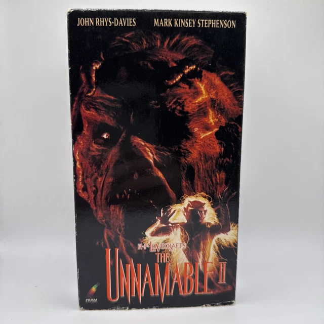 THE UNNAMABLE II 2 - VHS tape - original U.S Version - Lovecraft £13.55 ...