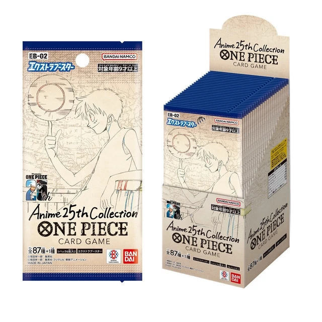 ONE PIECE JAPANESE Anime 25th Collection EB-02 Booster Box【1x】 EUR 80 ...