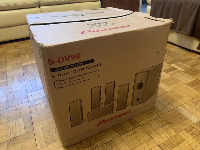 PIONEER S-DV99 SURROUND Speaker System £47.99 - PicClick UK