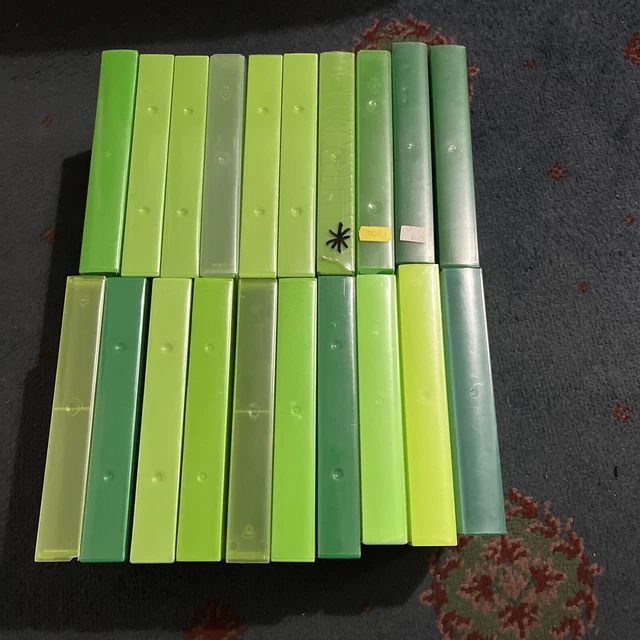 25 EMPTY ( YELLOW ) VHS VIDEO TAPE Cases Boxes ~ CRAFTING ~ DIY ...