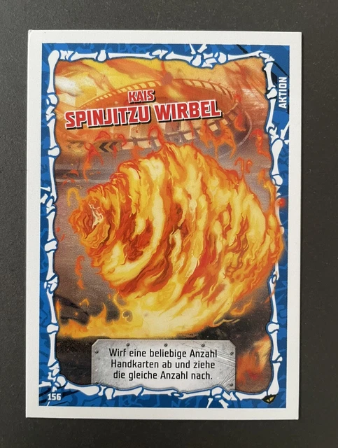 LEGO NINJAGO SERIE 4 TCG Sammelkarten Karte Nr. 156 Kais Spinjitzu Wirbel EUR 1,00 - PicClick DE