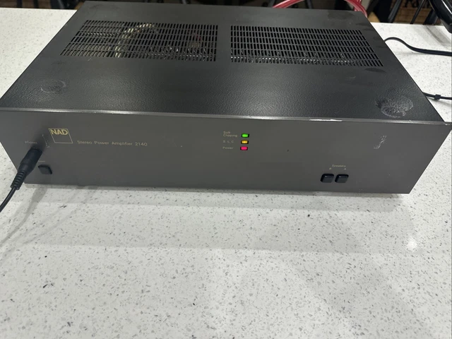 NAD 2140 HI - Fi Stereo power amplifier - Very Rare - Vintage Hifi ...