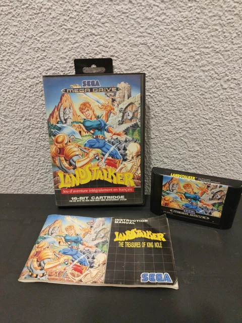 JEU LANDSTALKER Complet SEGA Mega Drive Pal FRANCAIS EUR 69,99 ...