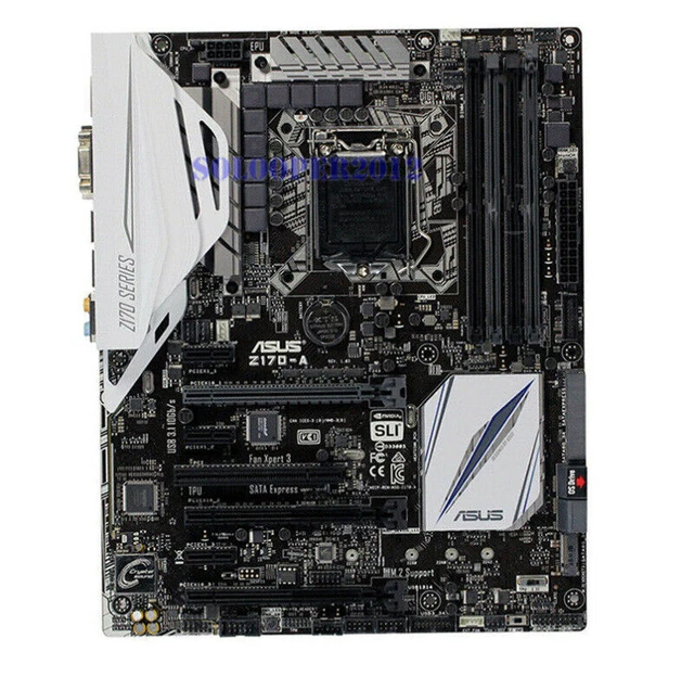 ASUS Z170-A DESKTOP Motherboard Z170 Socket LGA1151 i7 i5 i3 DDR4 64G ...