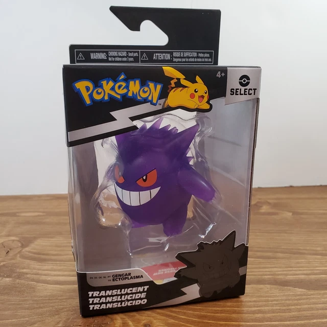 POKEMON SELECT TRANSLUCENT Gengar Series 2 Figure Jazwares | Brand New ...