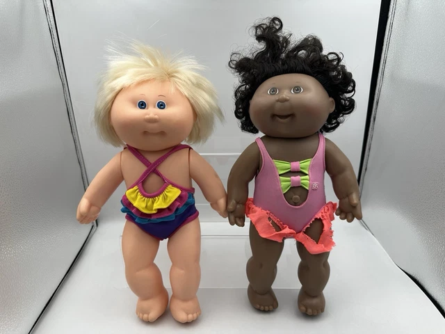 VINTAGE CABBAGE PATCH Dolls Solid Body Splash N Tan 1987 1991 AA Xavier Roberts £28.99 - PicClick UK