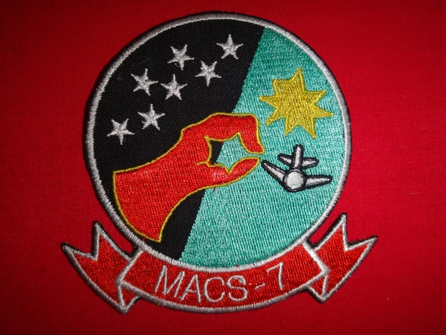 VIETNAM WAR USMC Marine Aircraft Control Squadron MACS-7 Patch £10.38 ...