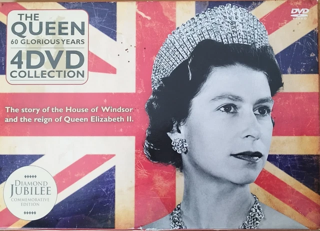 THE QUEEN 60 Glorious Years (4-DVD Collection) Elizabeth II & House of ...