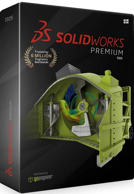 SOLIDWORKS PREMIUM 2025 - software progettazione CAD 3D - PC Windows ...