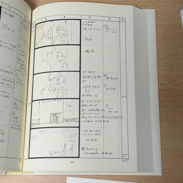 STUDIO GHIBLI STORYBOARD Zenshuu 10 Whisper of Heart / On Your Mark ...