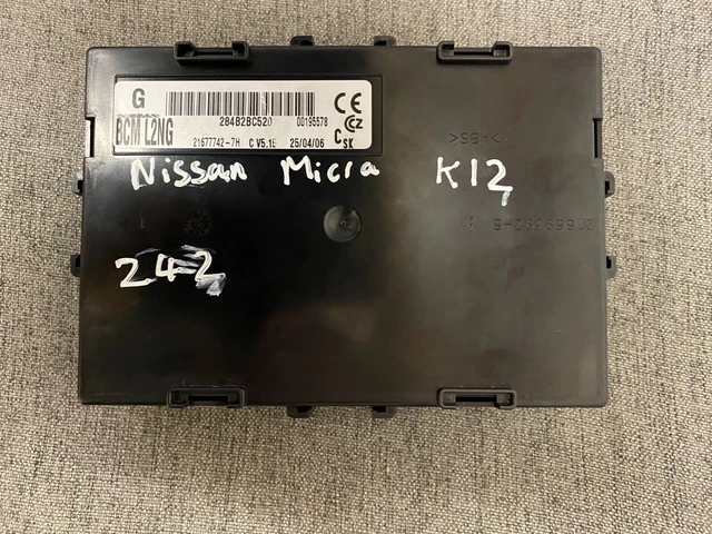 NISSAN MICRA K12 -2002-2006 BCM body control module - 284B2BC520 ...