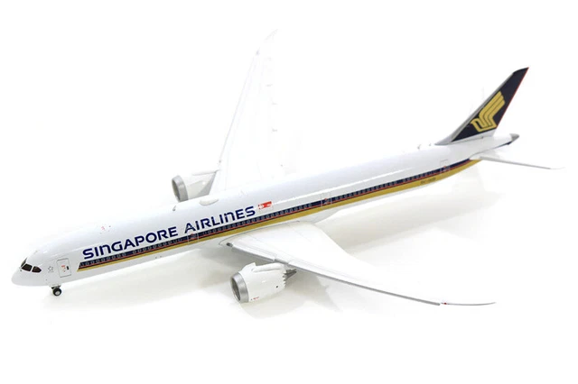 JC WINGS SINGAPORE Airlines FOR BOEING B787-10 9V-SCB Flaps Down 1/400 ...