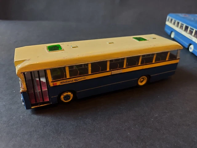 VINTAGE 1980'S MODEL Glasgow Midland Scottish Bus (DLS 354V) By Walter ...