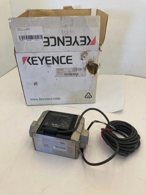 KEYENCE FD-MZ100AYKP ELECTROMAGNETIC Flow Sensor FD-M Series 100L #02B80PR3*IAC £1,456.07 ...
