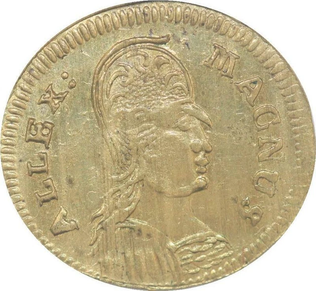 R5746 TOKEN GERMANY Calculating Penny Alexander the Great Alex Magnus ...