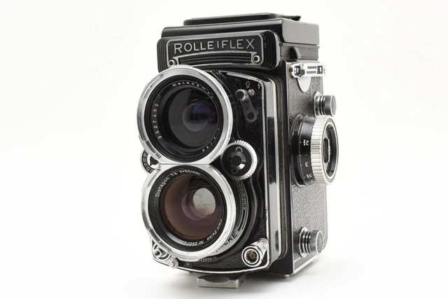 RARE VINTAGE [MINT] Wide Rolleiflex TLR Film Camera Distagon 55mm f/4 ...