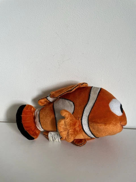 DISNEY FINDING NEMO Plush Toy Disneyland Paris Soft Toy Clown Fish £6. ...